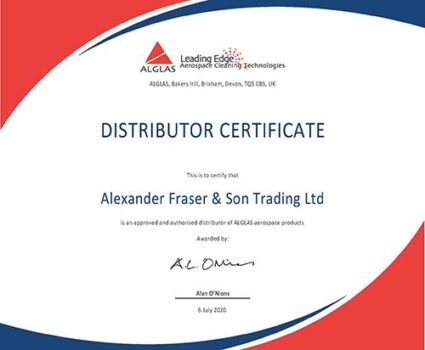 Alglas ALG/RCBA Anti-Bacterial Wipes - Frasers Aerospace